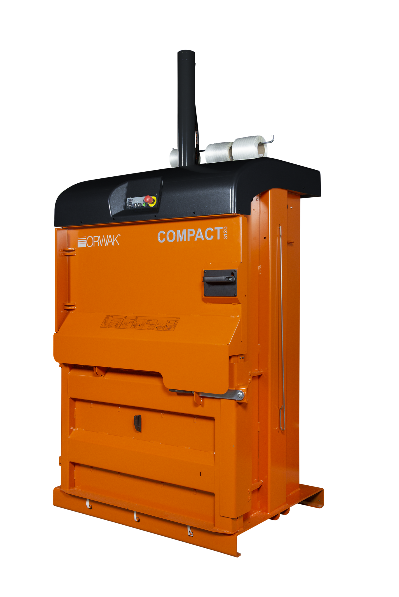 Compact size balers compact your packaging waste - Orwak