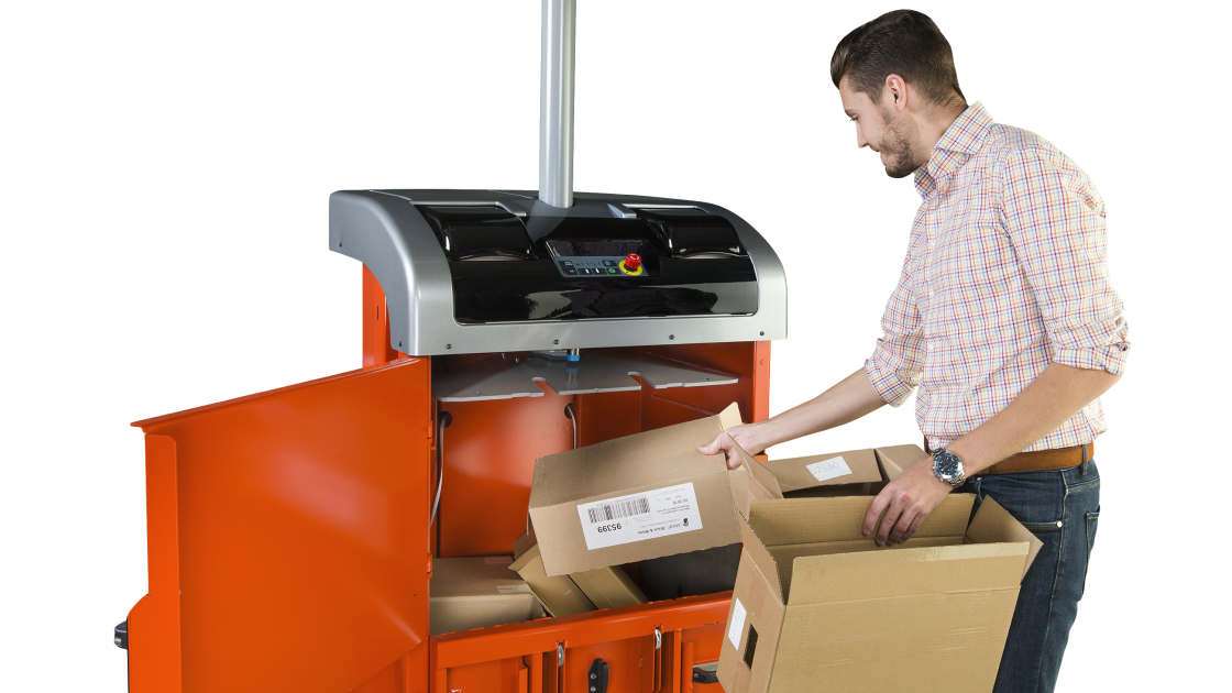 Compact size balers compact your packaging waste - Orwak