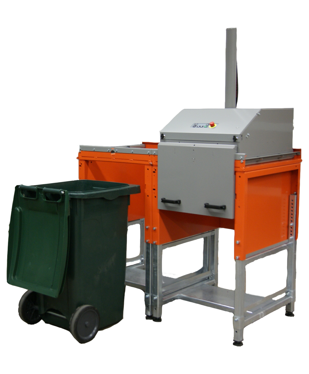 Bag and bin compactors for mixed waste - Orwak