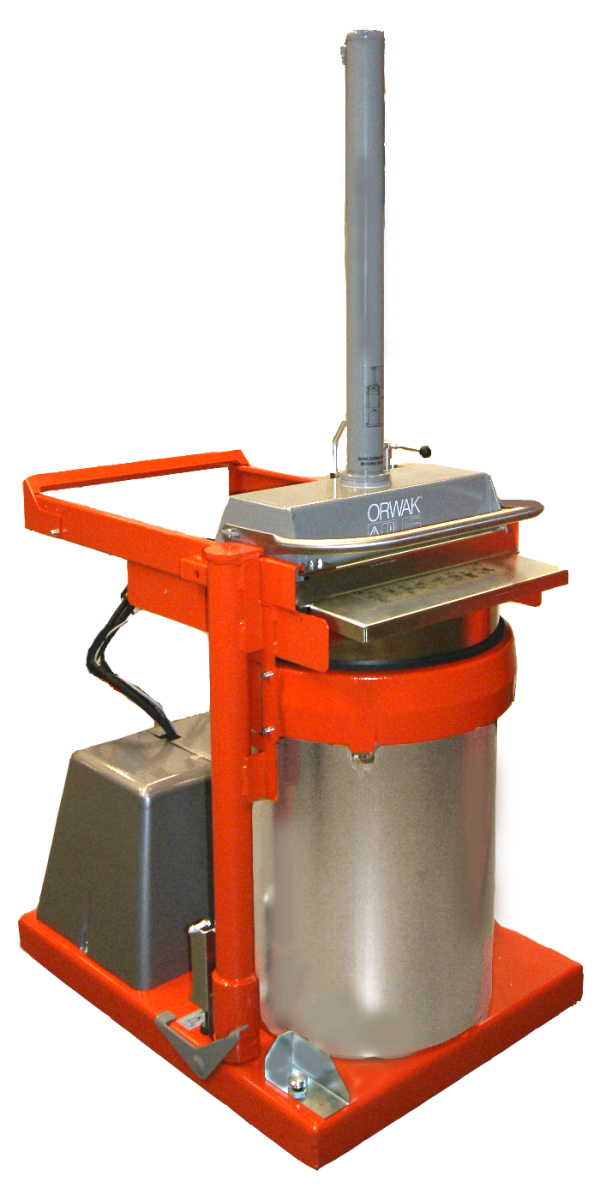 Bag and bin compactors for mixed waste - Orwak