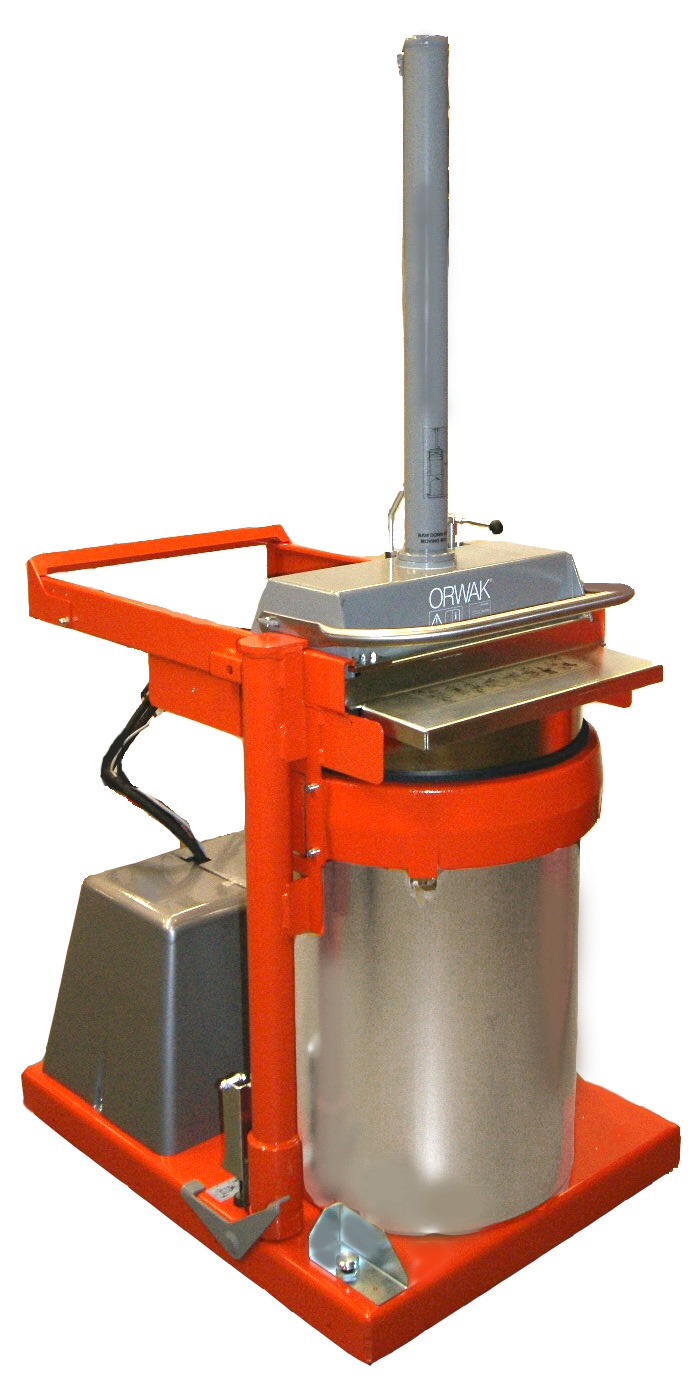 Bag and bin compactors for mixed waste - Orwak