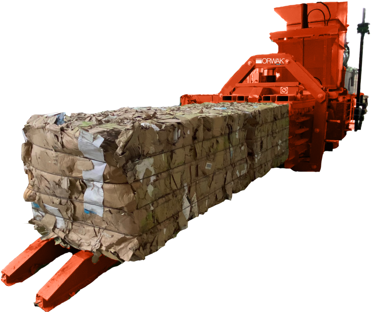 Fully automated horizontal balers do the job for you - Orwak