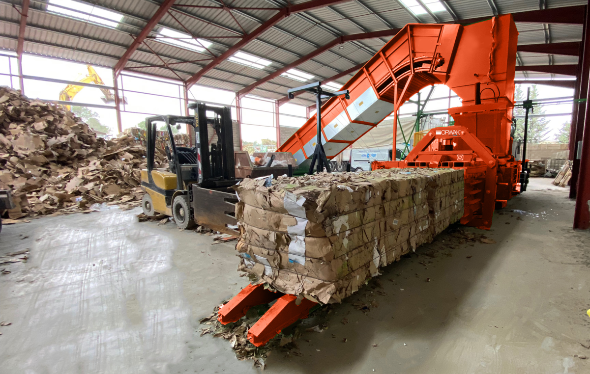 NEW ADDITION: A 100 TON HORIZONTAL BALER IN THE ORWAK RANGE FOR THE ...