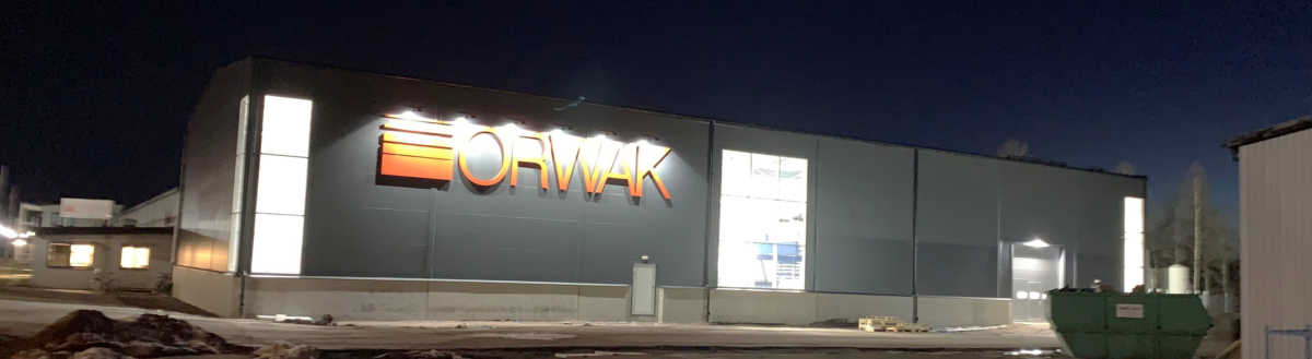 Orwak invests for the future: 900 sqm extension to the factory ...