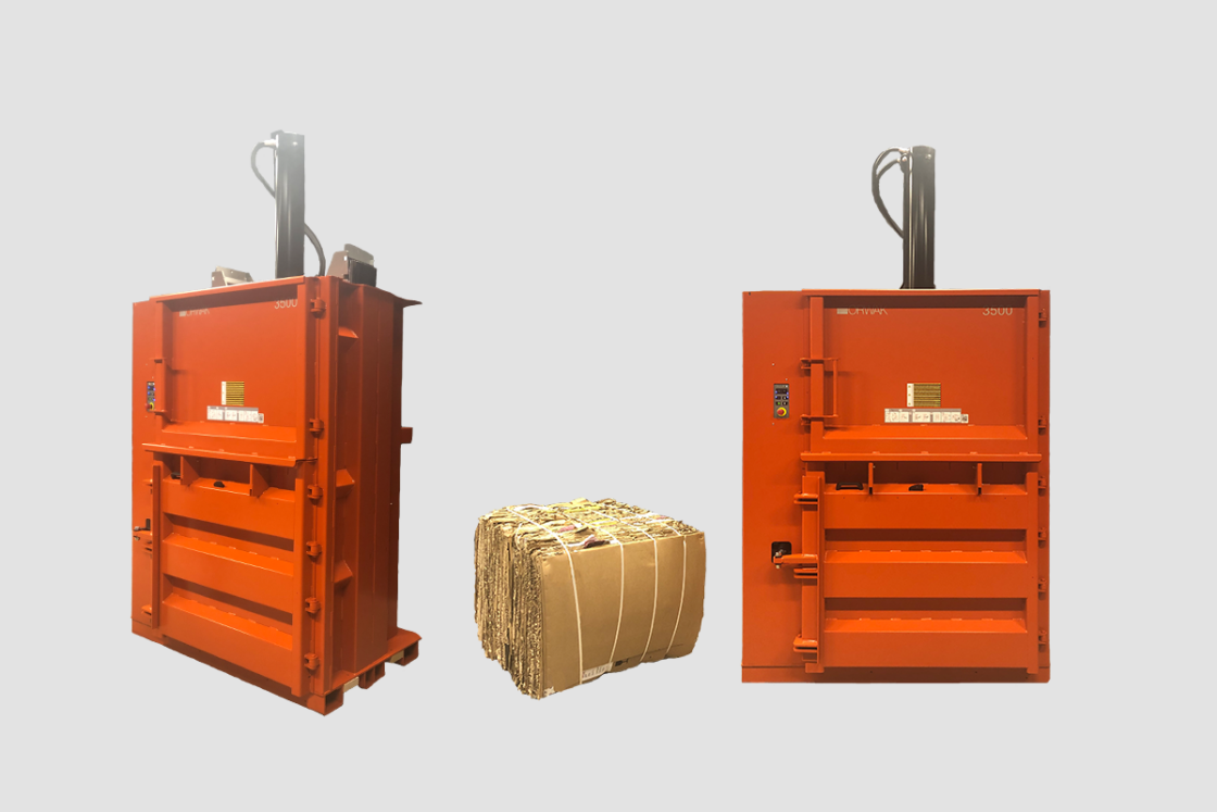 THE MIGHTY HEAVY DUTY MILL-SIZE BALER FOR LARGE CARDBOARD PRODUCERS - Orwak