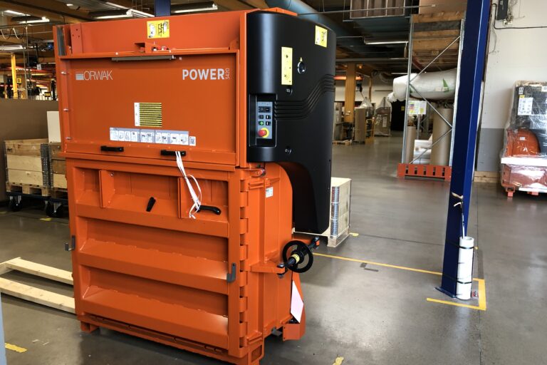 Bag and bin compactors for mixed waste - Orwak