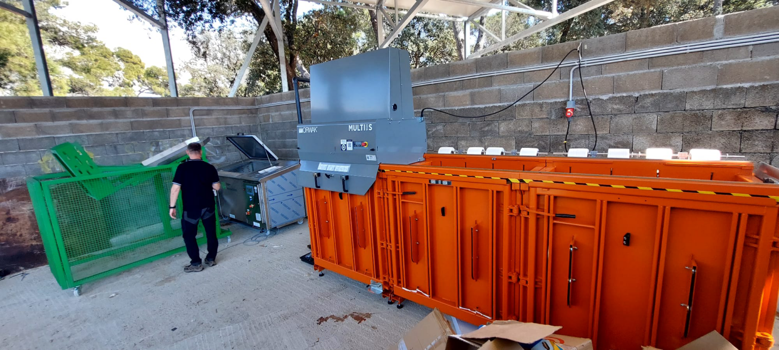 Orwak baler creates mini recycling station at Pinija first-class hotel ...