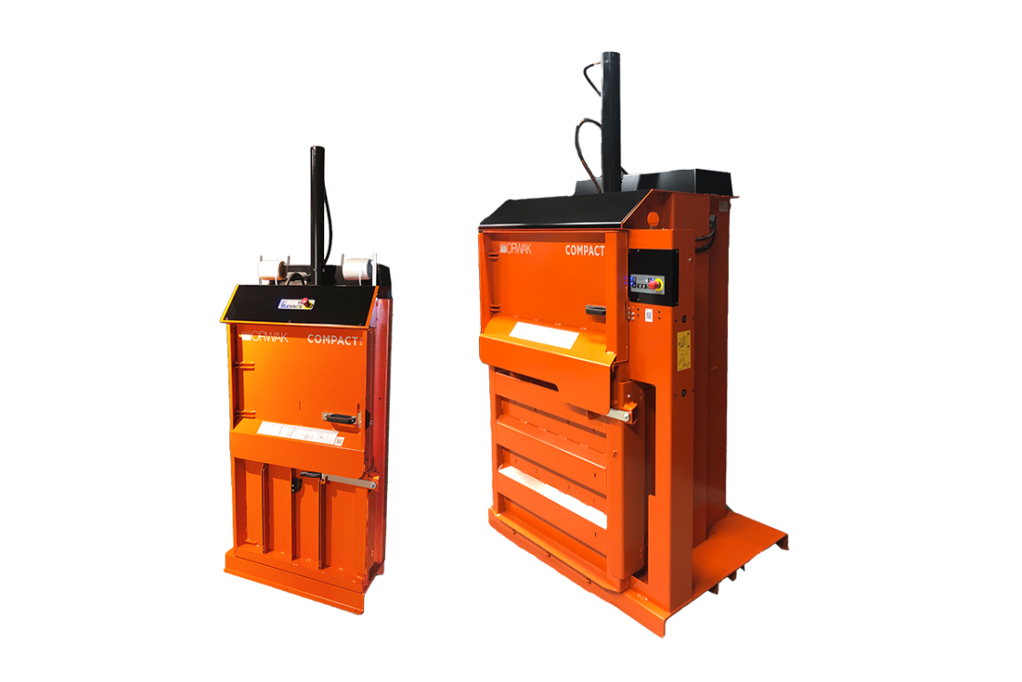 Bag and bin compactors for mixed waste - Orwak