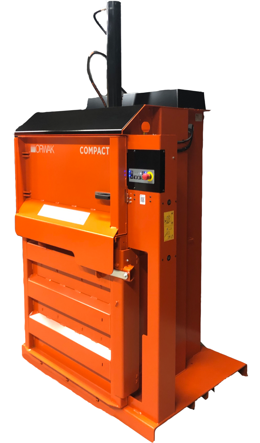 Compact size balers compact your packaging waste - Orwak
