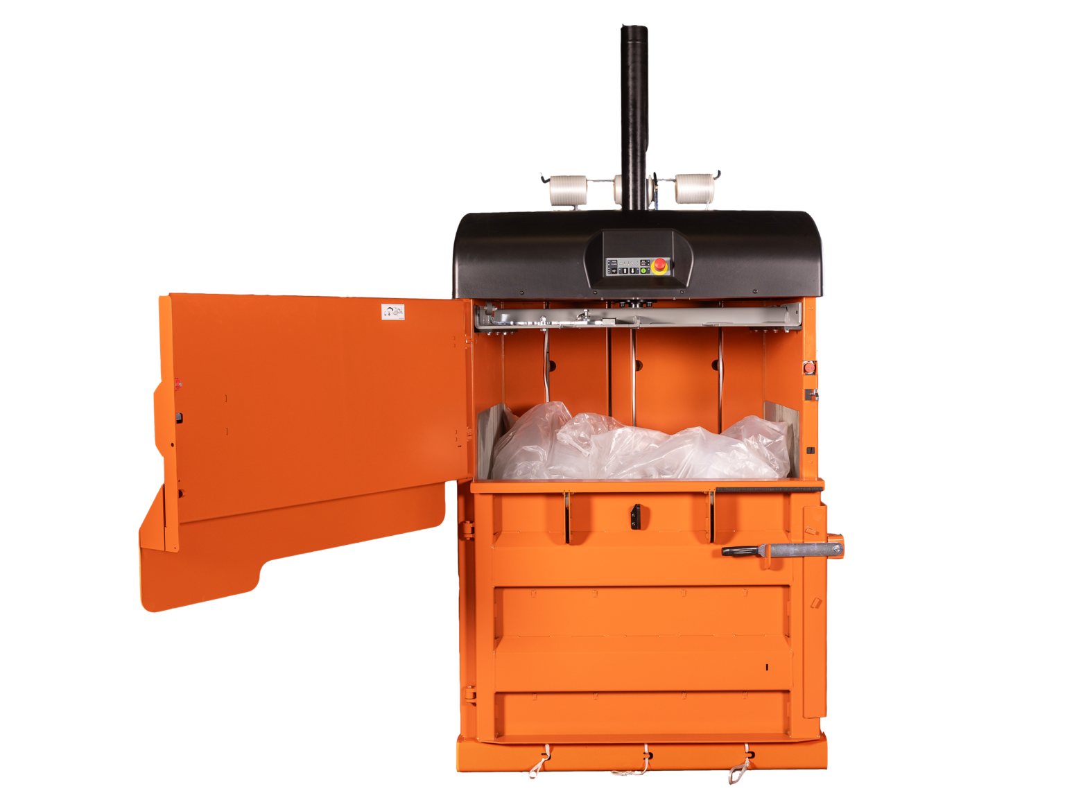 Compact size balers compact your packaging waste - Orwak