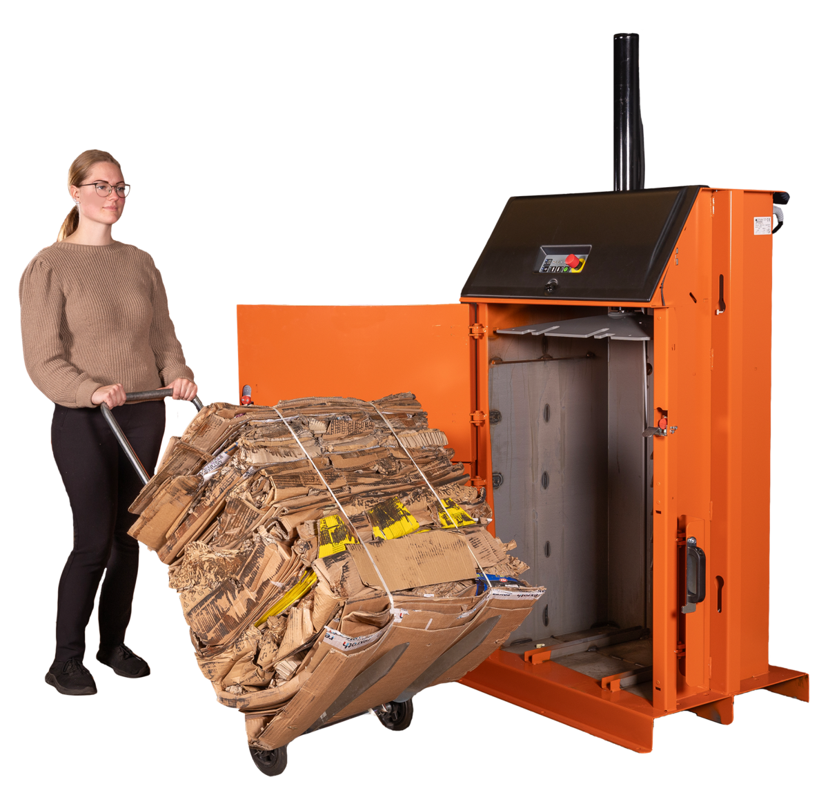WATCH OUR SMALLEST BALER IN ACTION - Orwak
