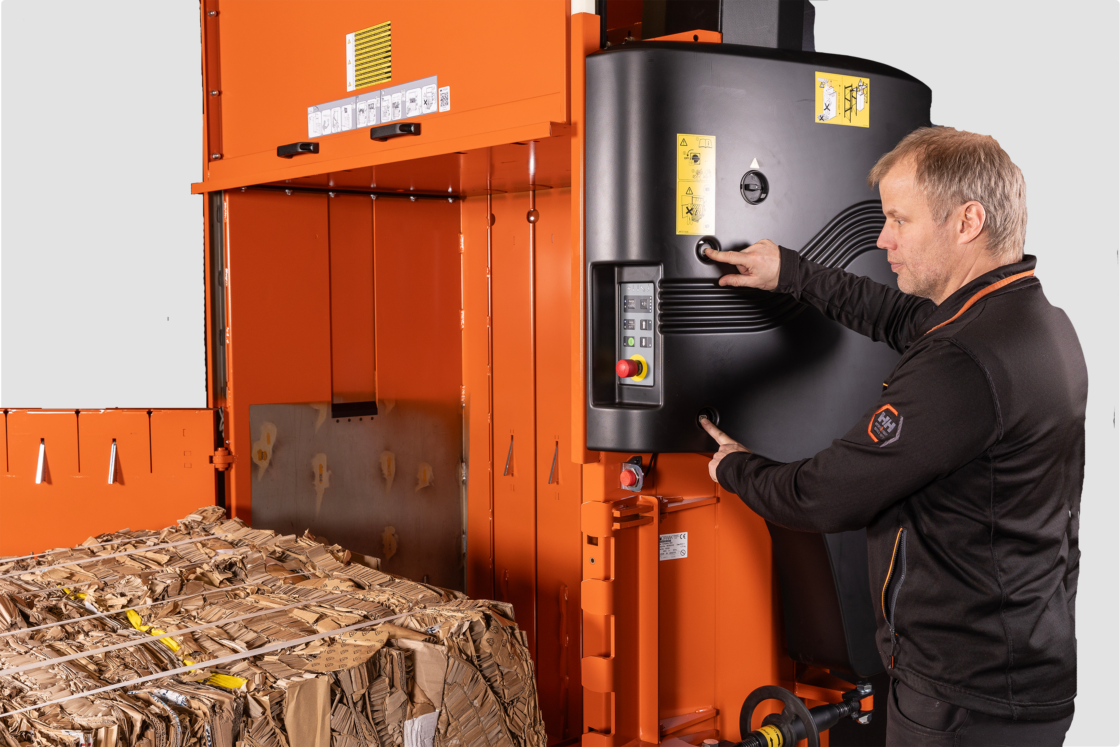 Balers and waste compactors - Orwak
