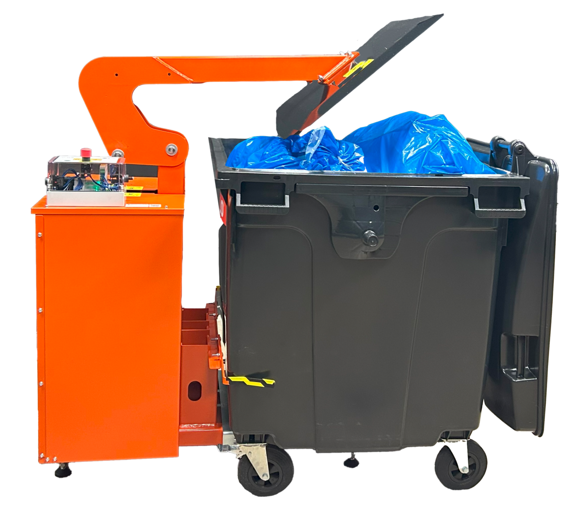 Bag and bin compactors for mixed waste - Orwak