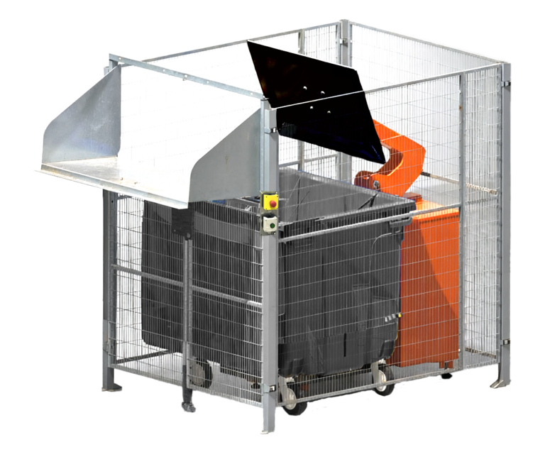 Bag and bin compactors for mixed waste - Orwak